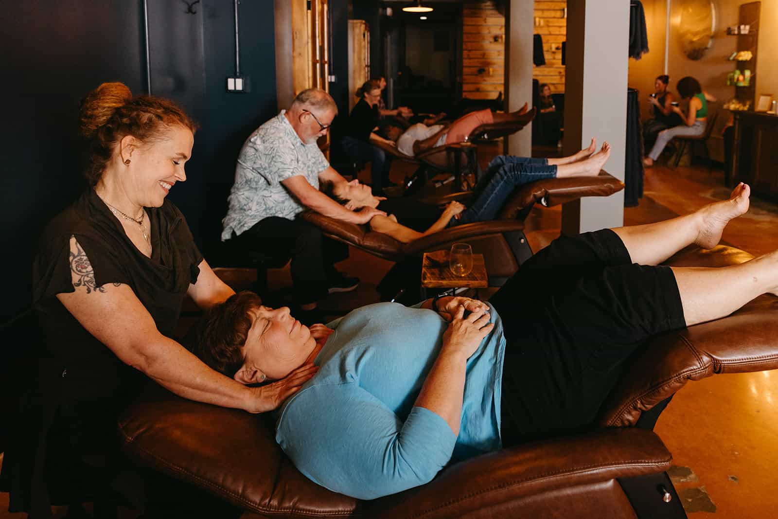 Recline & Unwind Social Spa - A Look at Asheville